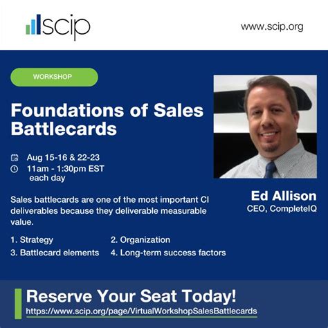 Strategic Consortium Of Intelligence Professionals Scip On Linkedin