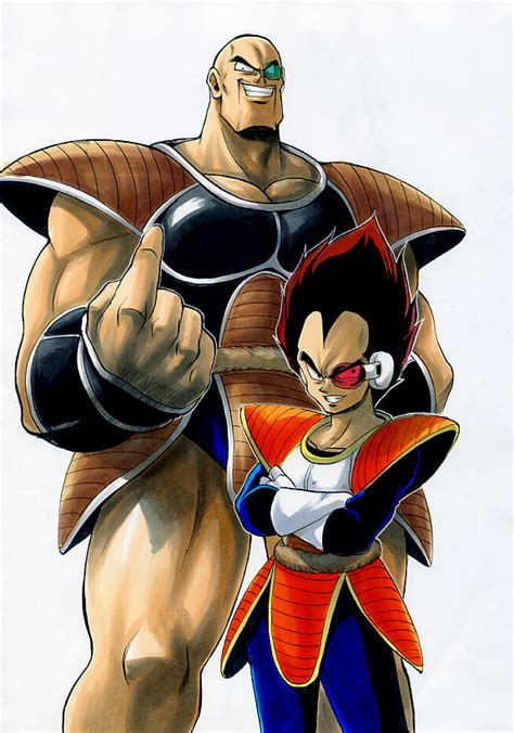 Vegeta And Nappa Dragon Ball And More Drawn By Tapo Danbooru