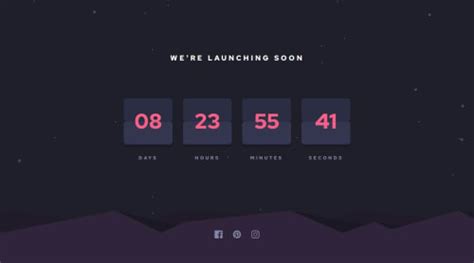 Frontend Mentor Launch Countdown Timer Html Css And Js Coding
