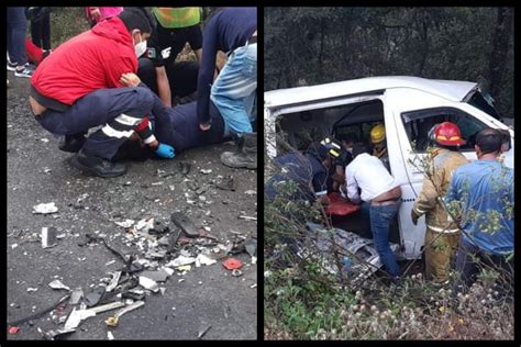 Fuerte Choque Entre Combi Y Tráiler Deja Seis Muertos En Edomex