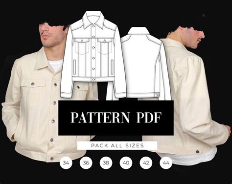 Denim Jacket Sewing Pattern Pdf At Jenny Nichole Blog