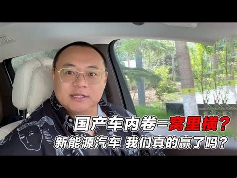 国产车内卷是窝里横新能源车我们真的赢了吗我们还能赢多久 YouTube