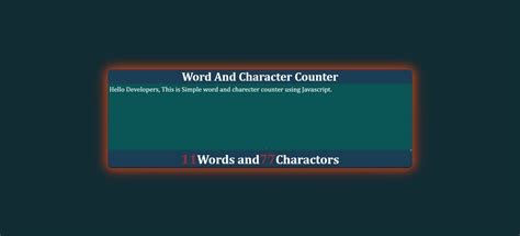 mahipalkumar dhanani on linkedin simple word and character counter