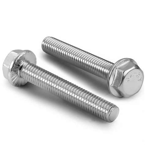 Hex Flange Bolt At Rs 156piece Hex Head Flange Bolt In Mumbai Id