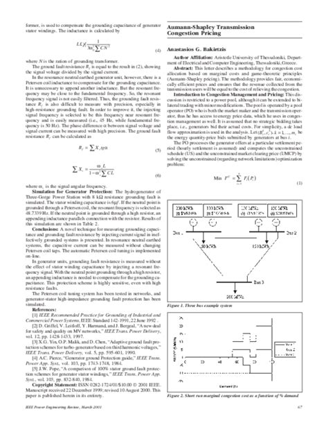 Pdf Aumann Shapley Transmission Congestion Pricing