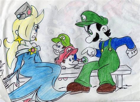 Luigi And Rosalina Love Story