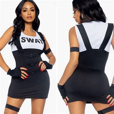 Leg Avenue Other Leg Avenue Sexy Swat Costume Size Ml Poshmark