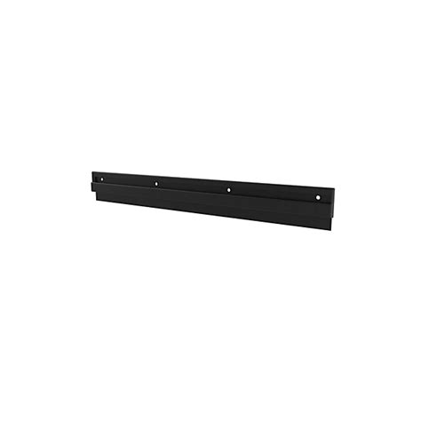Goodhome Rand Steel Black Tool Storage Rail W 600mm
