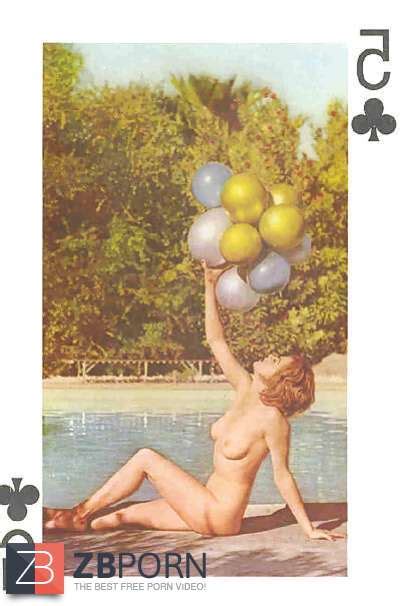 Vintage Erotic Playing Cards Unluckily Incomplete Zb Porn