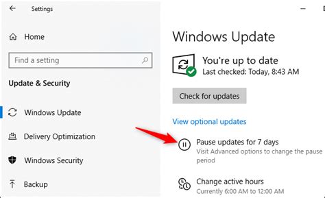 How To Pause Updates On Windows 10