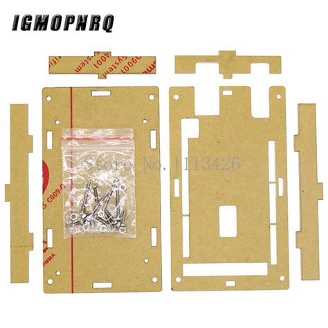 Enclosure Transparent Gloss Acrylic Box Compatible For Mega 2560 R3