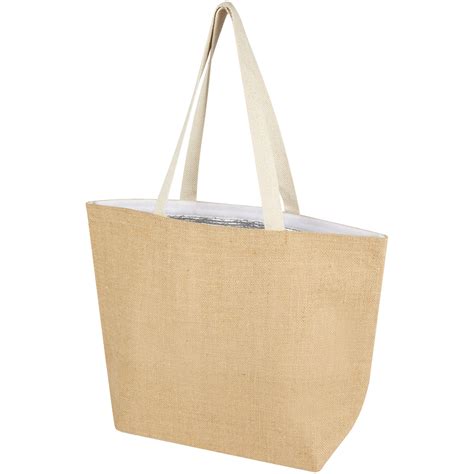 Bolsa Tote isotérmica de yute de 300 g m² de 12 L Juta MarkeGifts