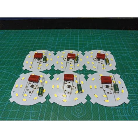 Jual Pcb Dan Komponen Lampu Led 15 Ac 220 Pembelian Isi 6 Pcs Cocok