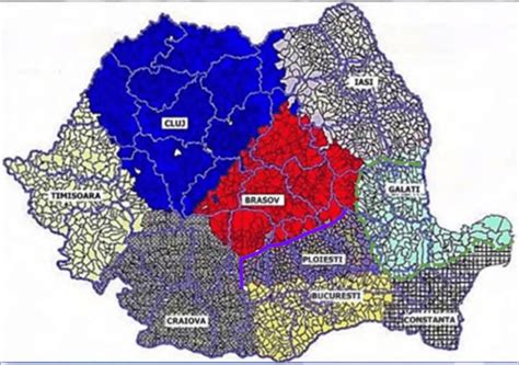 Harta Romaniei Orase