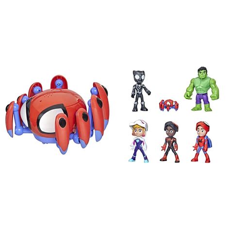 Buy Marvel Spidey And His Amazing Friends Speak And Go Trace E Bot Electronic Spider Bot Toy