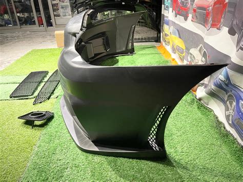 1 Pp Varis V3 Front Bumper Depan Fit Untuk Lancer Gt Proton Inspira