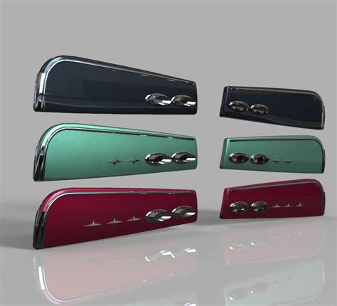 125 59 60 Impala Cruiser Skirts Three Stars 3dscaleparts