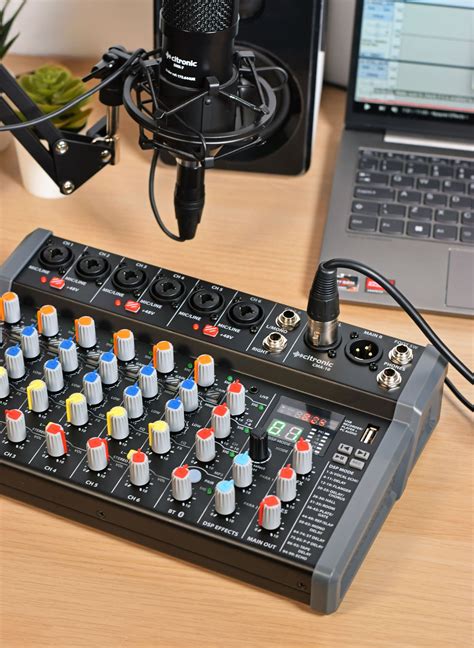 Citronic Cma Series Compact Mixers With Dsp Usb Play Record Pc And Bluetooth Cma 10 Volume