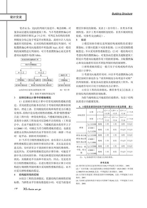 结构规则性判别中的相关问题分析结构土木在线