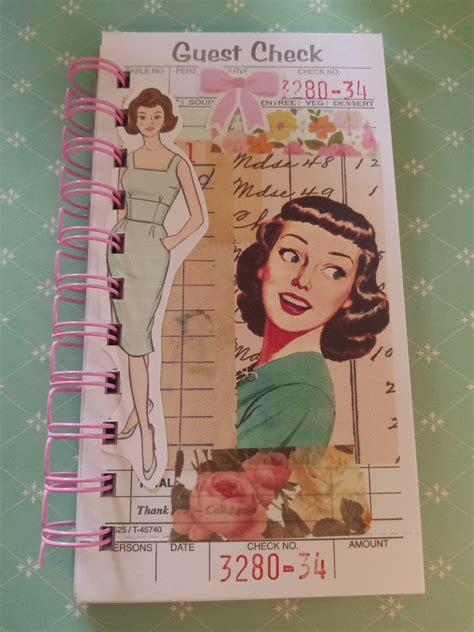 1 Guest Check Notebook Wire Bound Notebook Blank Notebook Pocket