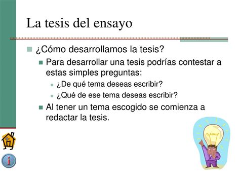 Que Es La Tesis En Un Ensayo Literario Image To U