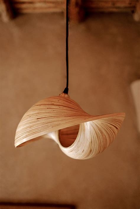 Udara Bamboo Shell Lampshade Pendant Light Pendant Custom Pendant Light