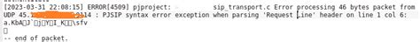 Invalid Inbound Binary Data Should Not Be Logged With S And Probably