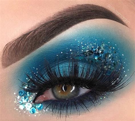 Gemstone Collection 9 Colors Shadow Palette Space Blue Series