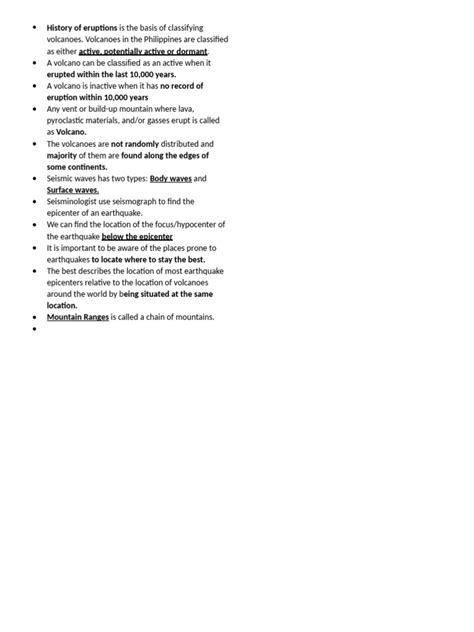 History Of Eruptions Is The Basis Of Classifying Volcanoes Pdf