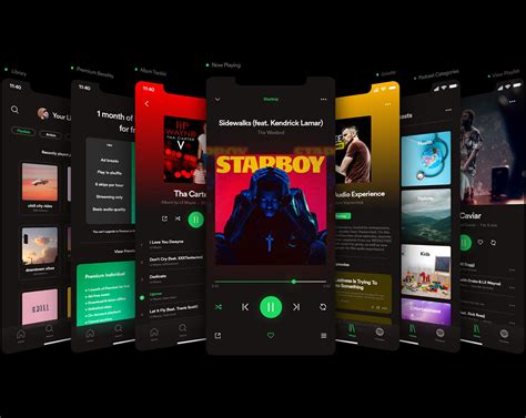 Spotify Interface Update For Ios 14 Ui Design On Behance