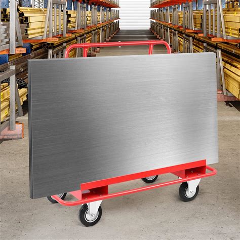 Drywall Sheet Cart Heavy Duty Panel Dolly Cart With 4 Swivel Casters F