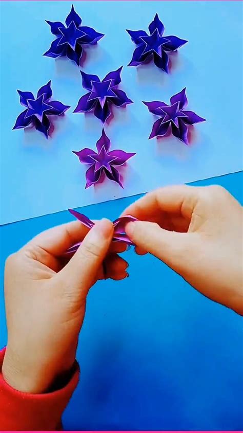 Flowers Ideas For Busy Families Simple Origami Flower Design How To