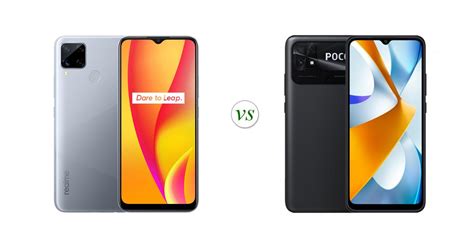 Realme C15 Vs Poco C40 Side By Side Specs Comparison