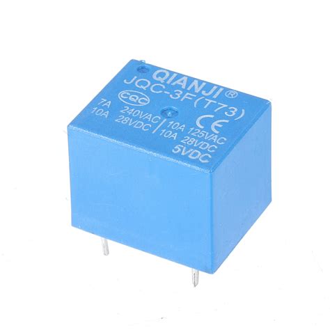 Pcs QIANJI JQC F T VDC T V A Pin Relay Module Alexnld