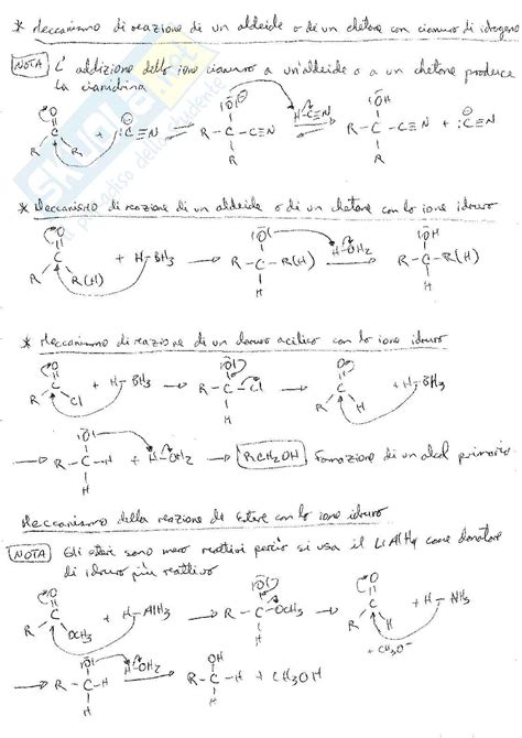 Riassunto Esame Chimica Organica Prof Leggio Antonella Libro