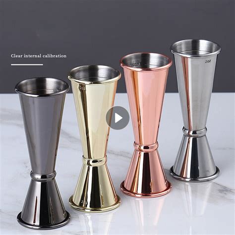 Measuring Cup Tools Bar Measure Cocktail Jigger Ja Vicedeal