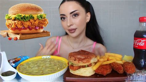 Mukbang Ayka Emilly Youtube
