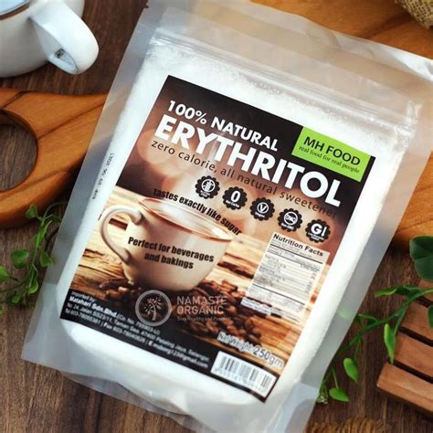 100 Natural Erythritol Sweetener Ek Foods