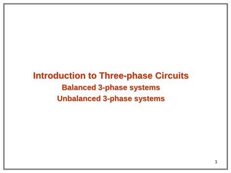 Pdf Introduction To Three Phase Circuits Dokumentips