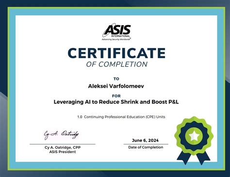 Alexey Varfolomeev Cpp Csmp On Linkedin Asis Ai Datadrivenculture