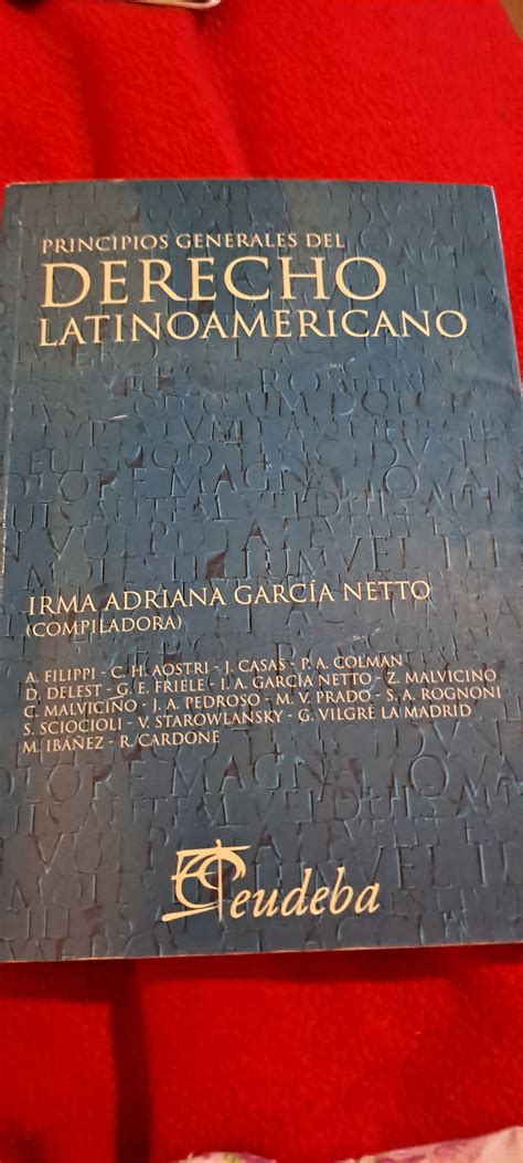 Principios Generales Del Derecho Latinoamericano