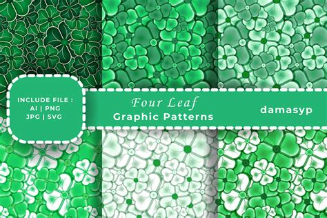 Four Leaf Clover Graphic By Damasyp · Creative Fabrica