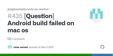 Question Android Build Failed On Mac Os Issue 435 Googlesamples