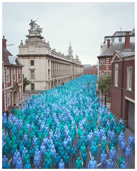 Spencer Tunick Public Interventions