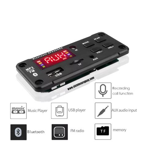 Modulo Bluetooth Amplificador Sistelec