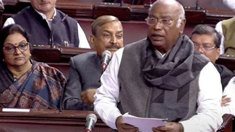 Kharge Flags Fewer Parliament Sittings ‘hasty Passage Of Bills To