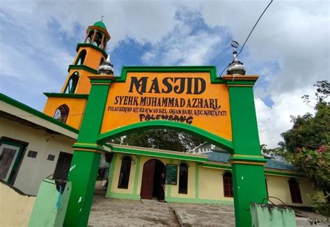 Masjid Syehk Muhammad Azhari Tertua Ke 6 Di Palembang Yang Butuh