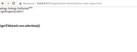 A Web Page Wont Load · Issue 178 · Stellariumstellarium Web Engine · Github