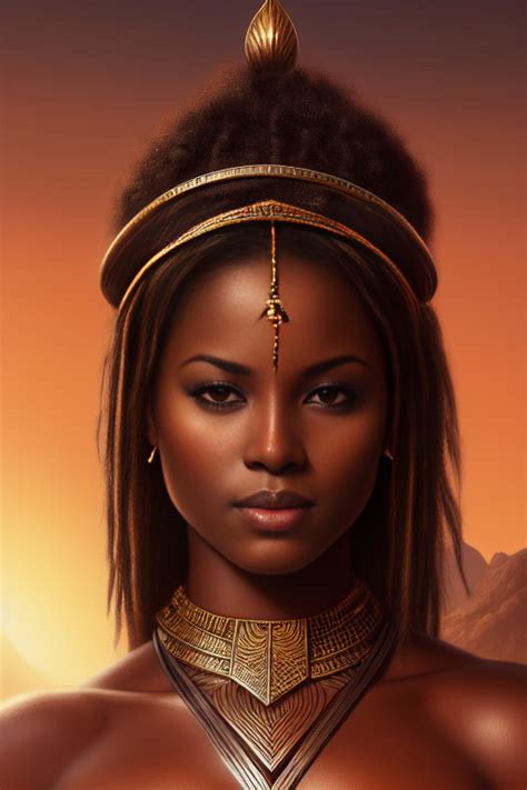 Beautiful Fantasy Female African Warrior By Fantscifi On Deviantart