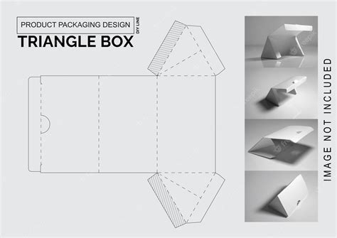 Premium Vector Product Packaging Design Triangle Box